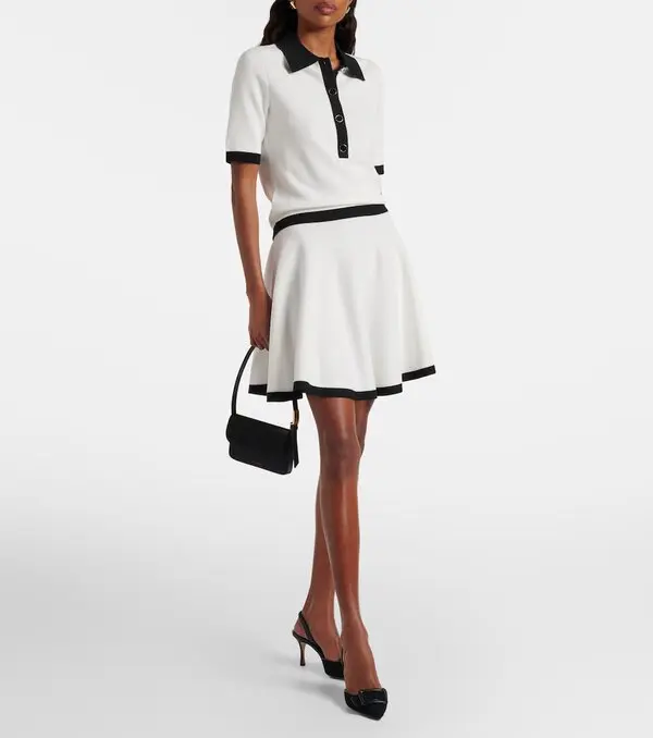 Nina Ricci Cotton-blend Miniskirt