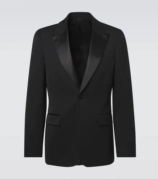 Burberry Wool Tuxedo Jacket