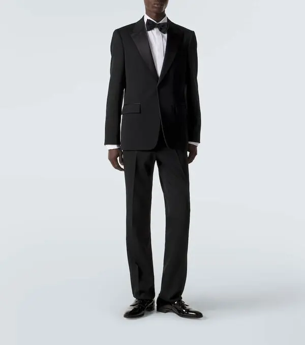 Burberry Wool Tuxedo Jacket