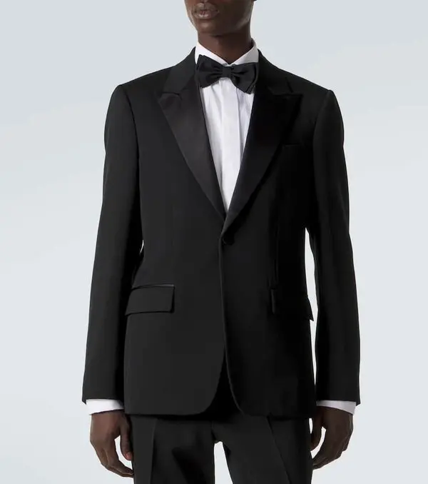 Burberry Wool Tuxedo Jacket