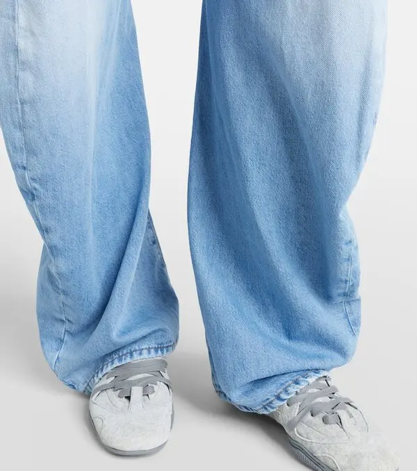 Acne Studios 2006f Distressed Wide-leg Jeans