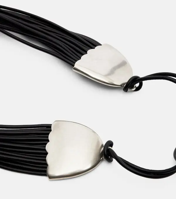 Isabel Marant Étoile Brandy Leather Belt - Black