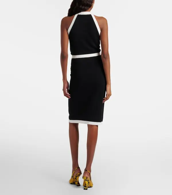 Nina Ricci Ribbed-knit Pencil Skirt