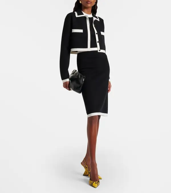 Nina Ricci Cropped Cardigan