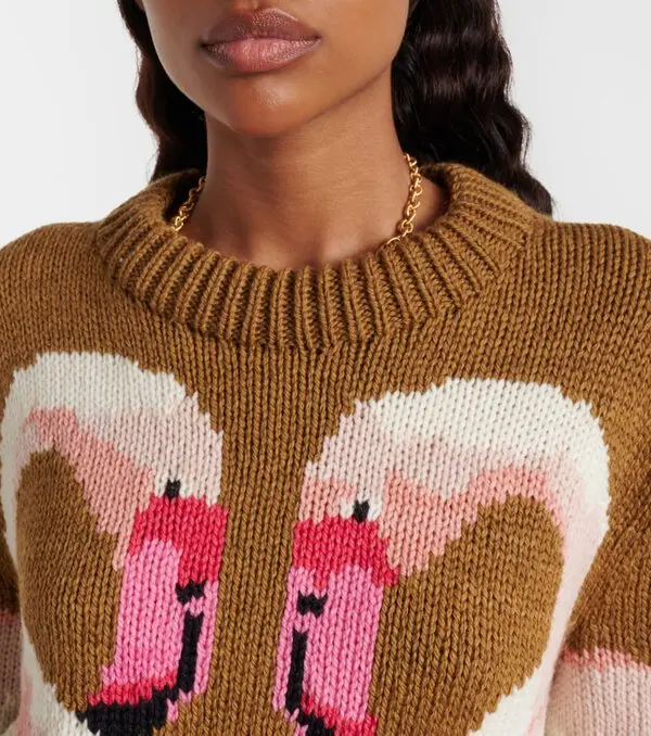 Chloé Wool Jacquard Sweater