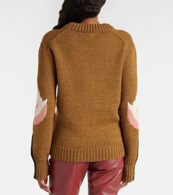 Chloé Wool Jacquard Sweater