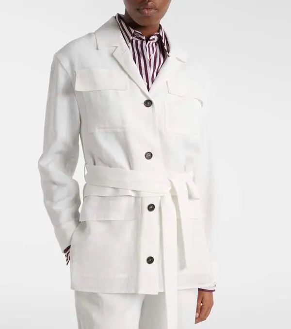 Brunello Cucinelli Belted Jacket