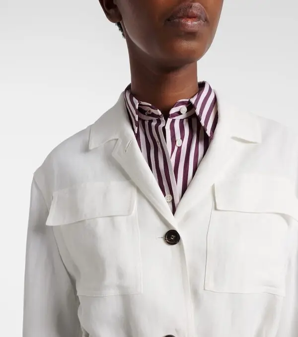 Brunello Cucinelli Belted Jacket