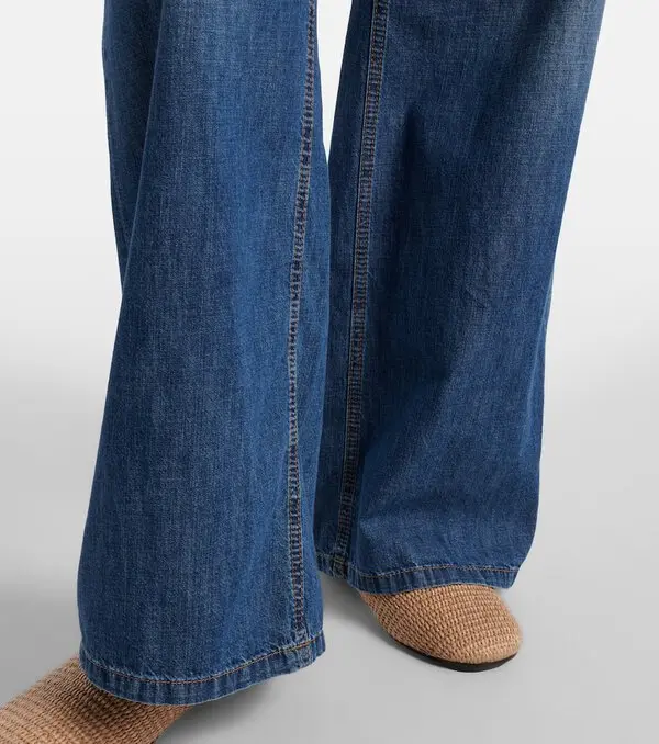 Brunello Cucinelli Wide-leg Jeans