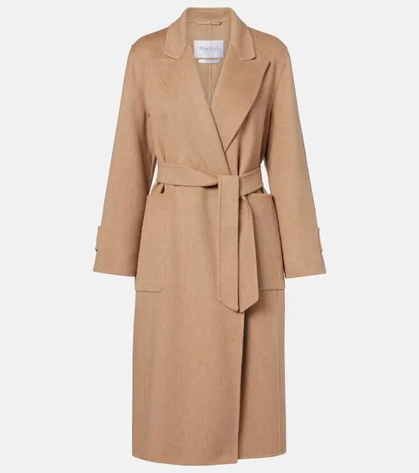 Max Mara Belted Camel Hair Coat