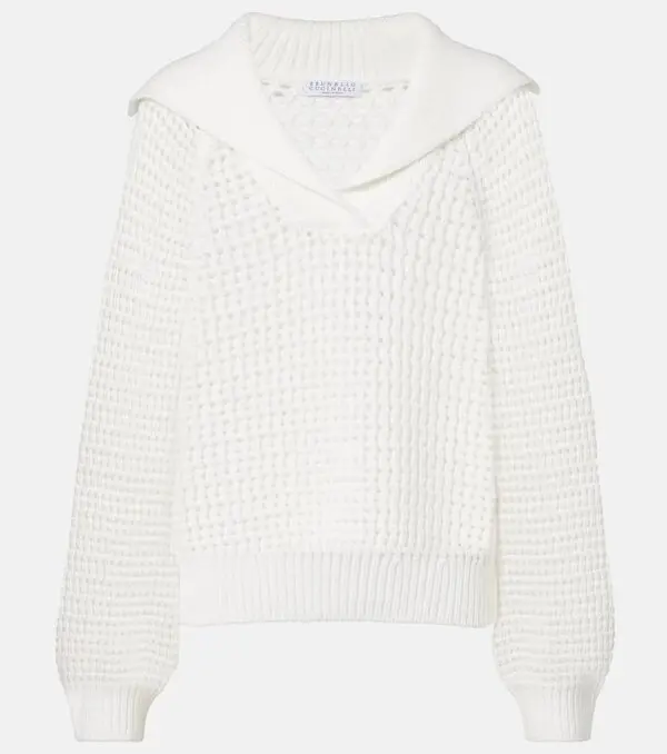 Brunello Cucinelli Cotton-blend Sweater