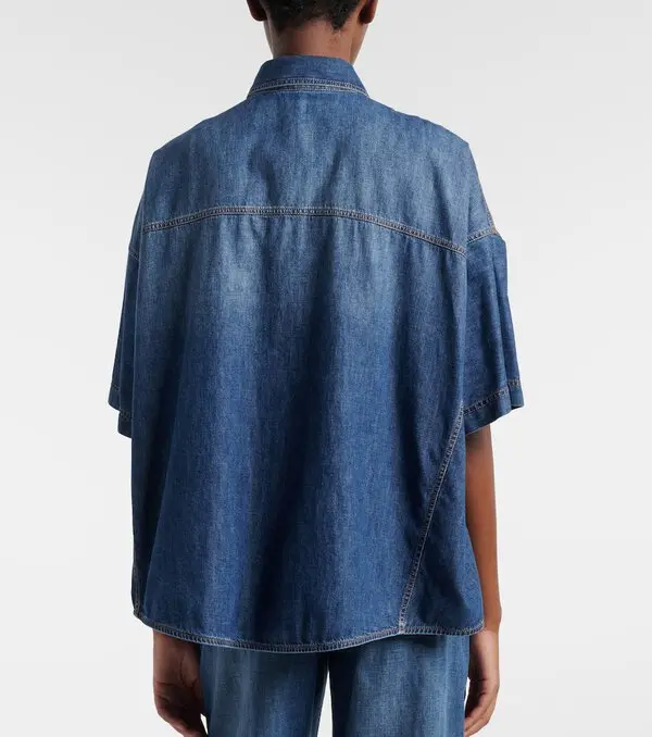 Brunello Cucinelli Denim Top