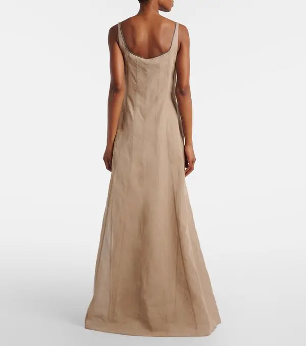 Brunello Cucinelli Cotton Maxi Dress