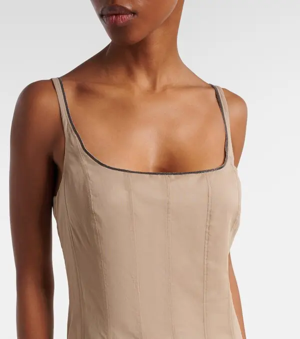 Brunello Cucinelli Cotton Maxi Dress