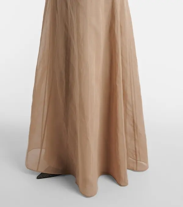 Brunello Cucinelli Cotton Maxi Dress