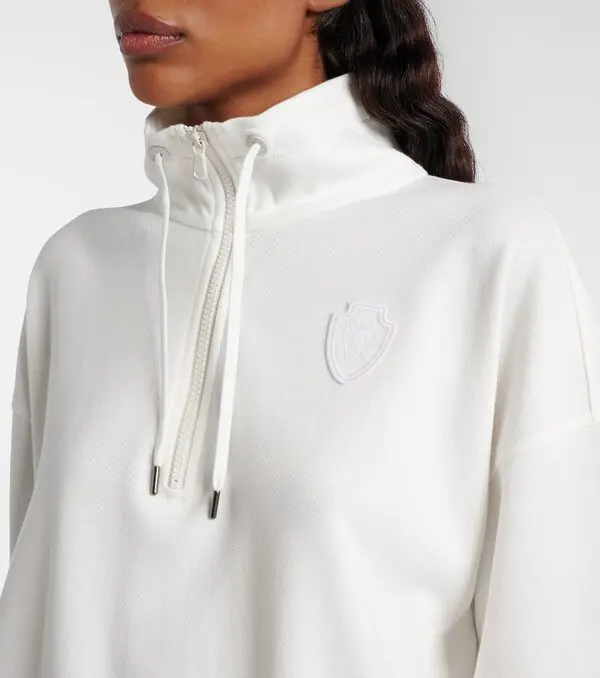 Brunello Cucinelli Cotton-blend Zip-up Sweatshirt
