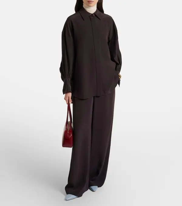 JOSEPH Camilia Satin Twill Shirt