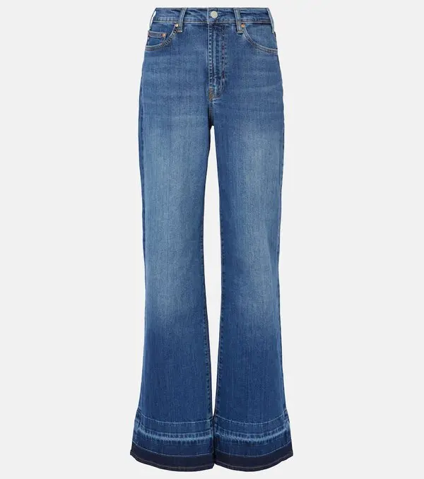 Ag Wide-leg Jeans - Blue