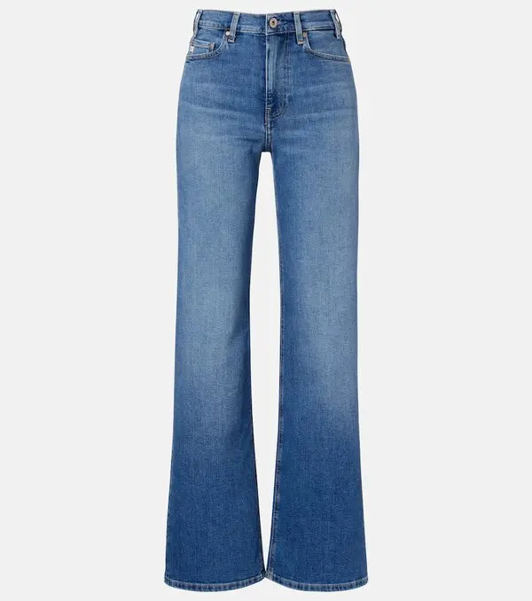 Ag Wide-leg Jeans - Blue