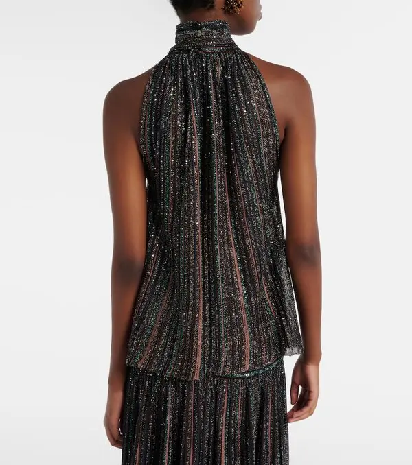 Missoni Sequined Lamé Top