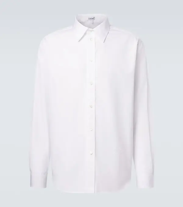 Loewe Cotton Poplin Shirt - White