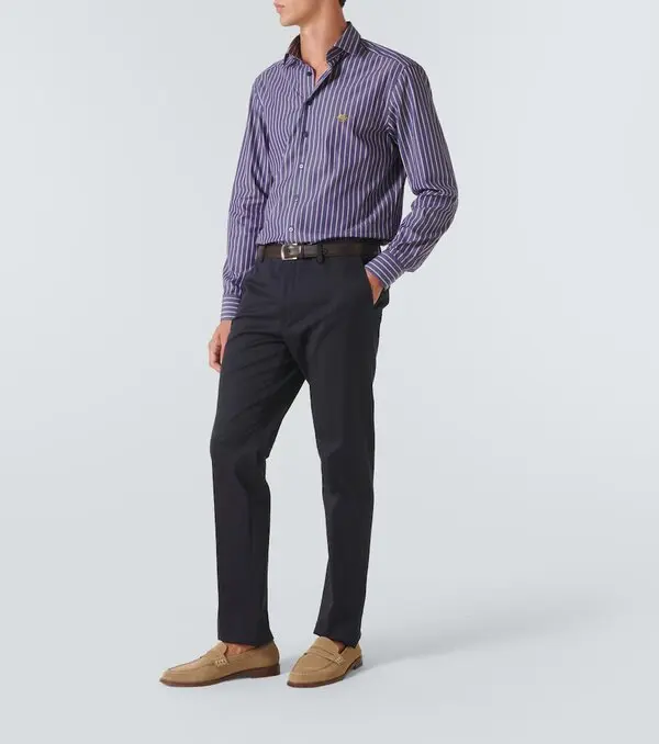 Etro Striped Cotton Shirt