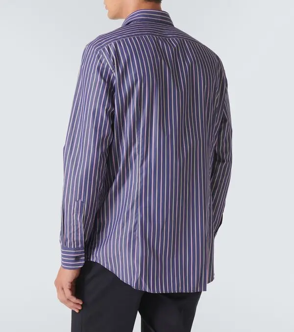 Etro Striped Cotton Shirt
