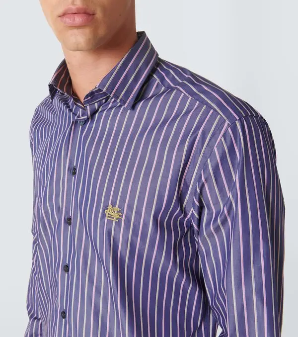 Etro Striped Cotton Shirt