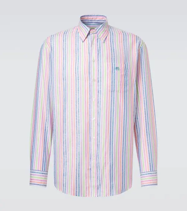 Etro Striped Cotton Shirt