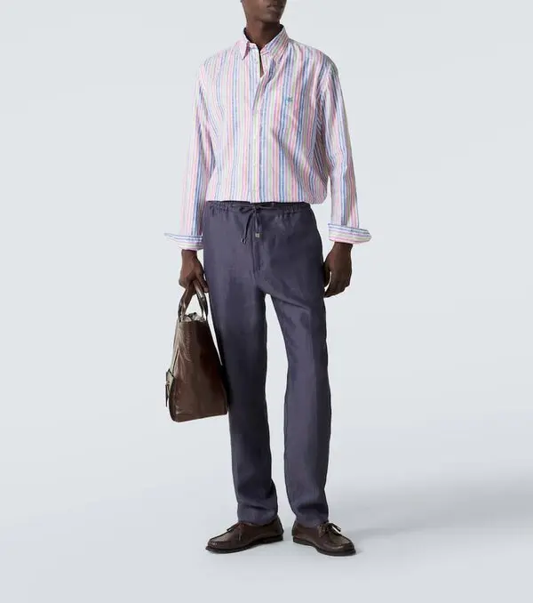 Etro Striped Cotton Shirt