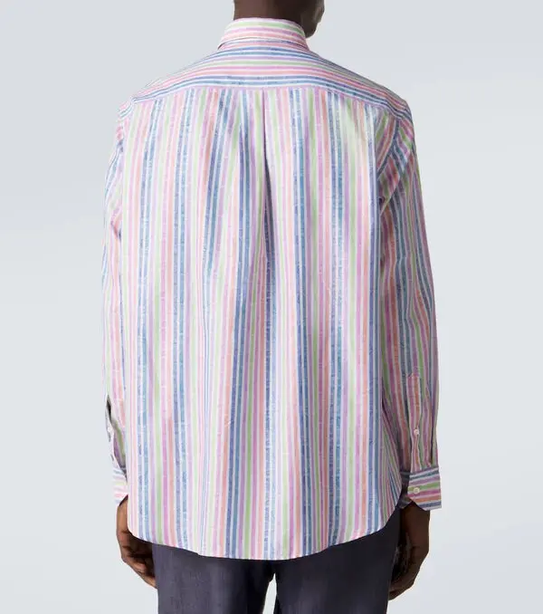 Etro Striped Cotton Shirt