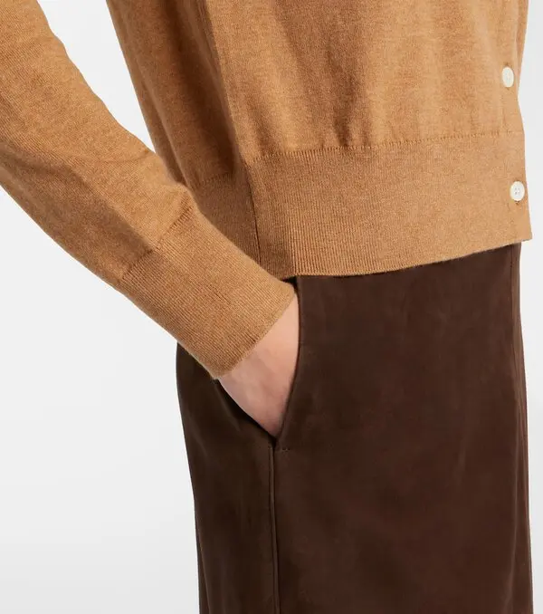 Polo Ralph Lauren Cotton-blend Cardigan - Beige