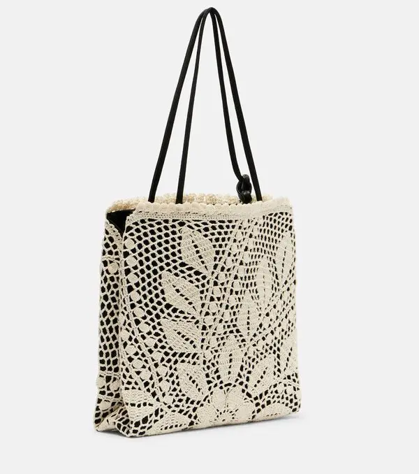 Magda Butrym Julia Small Crochet Tote Bag