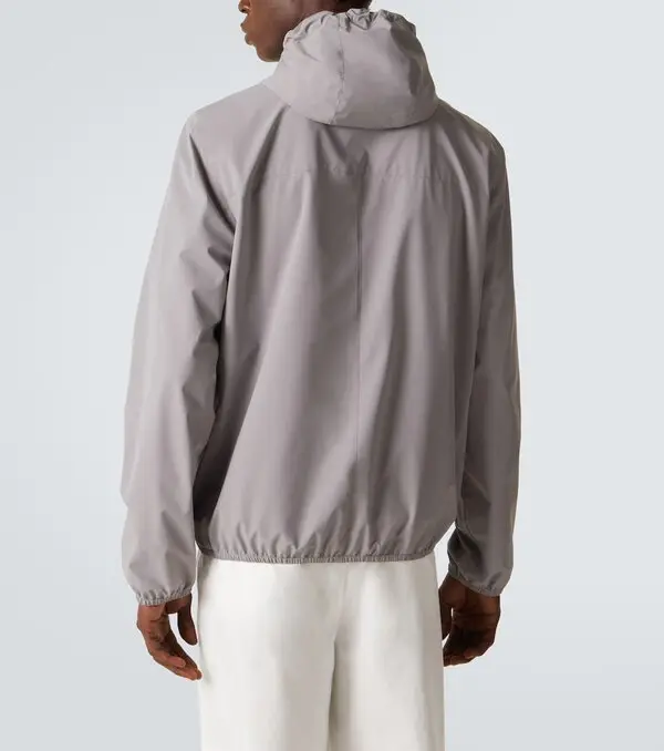 Brunello Cucinelli Logo Jacket - Grey