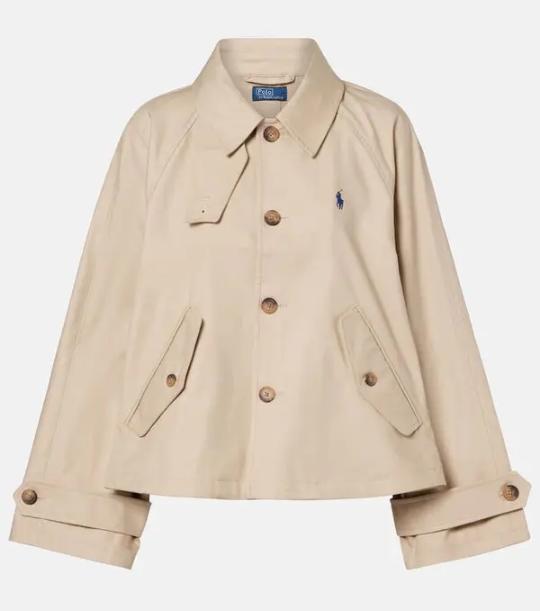 Polo Ralph Lauren Cotton Twill Jacket - Beige