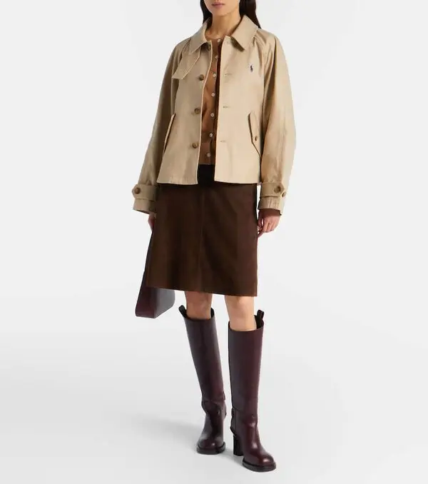 Polo Ralph Lauren Cotton Twill Jacket - Beige