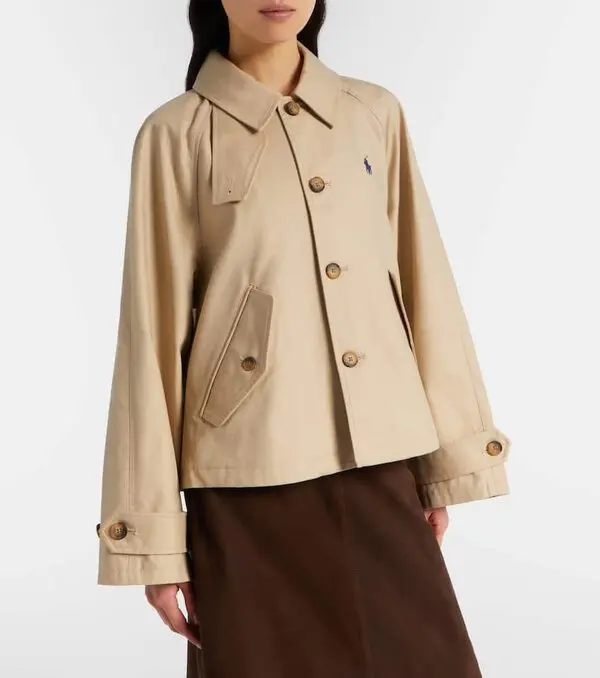 Polo Ralph Lauren Cotton Twill Jacket - Beige