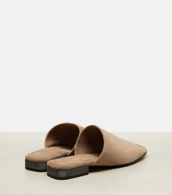 Brunello Cucinelli Suede Sandals