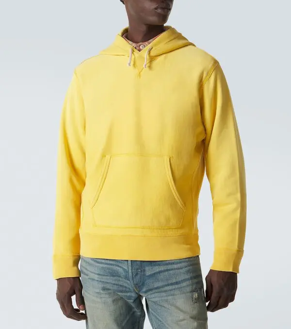 Ralph Lauren Cotton Fleece Hoodie - Yellow
