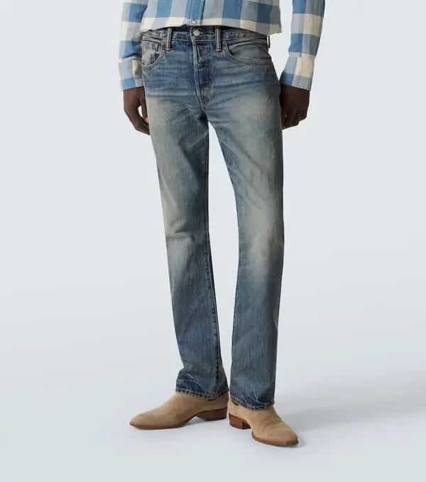 Ralph Lauren Distressed Slim Jeans