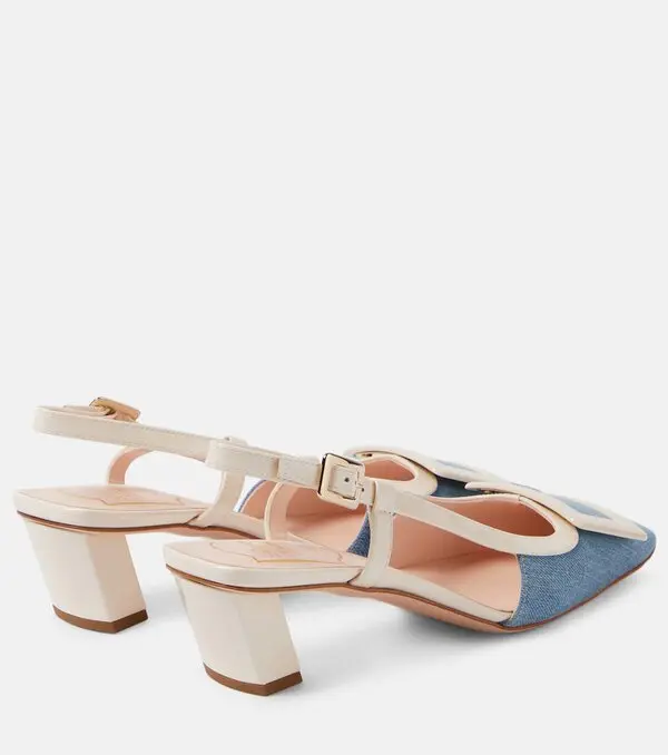 ROGER VIVIER Belle Vivier 45 Slingback Pumps