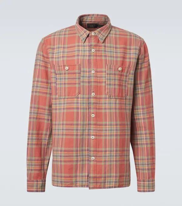 Ralph Lauren Cameron Plaid Cotton Twill Shirt