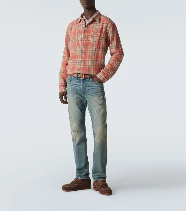 Ralph Lauren Cameron Plaid Cotton Twill Shirt
