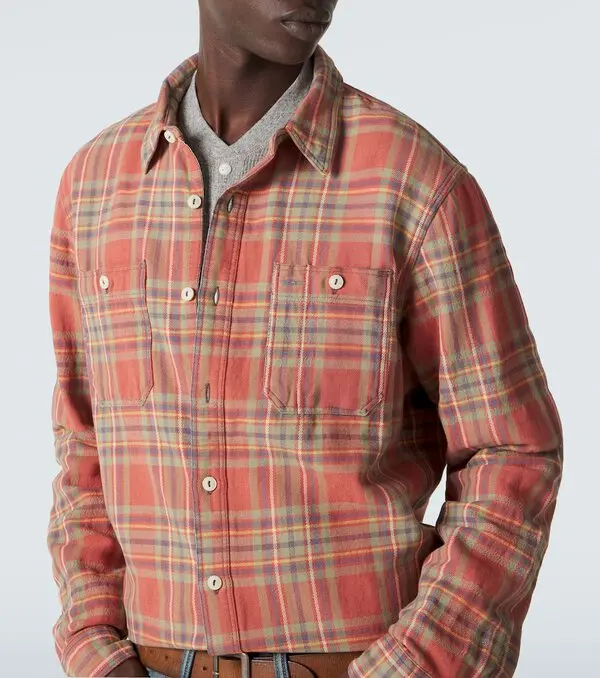 Ralph Lauren Cameron Plaid Cotton Twill Shirt