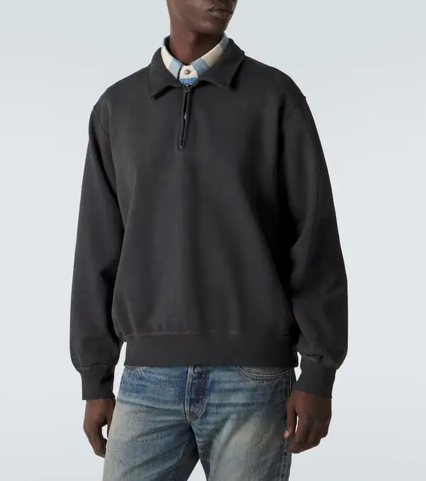 Ralph Lauren Cotton Half-zip Sweatshirt