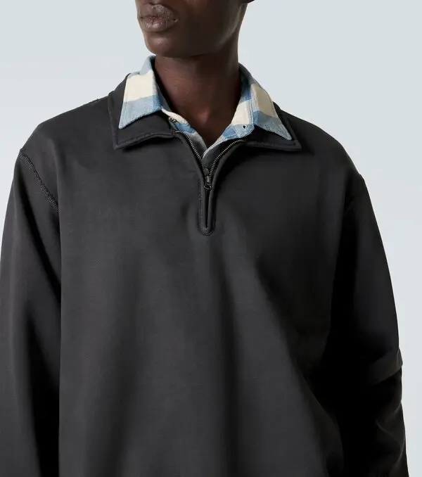Ralph Lauren Cotton Half-zip Sweatshirt