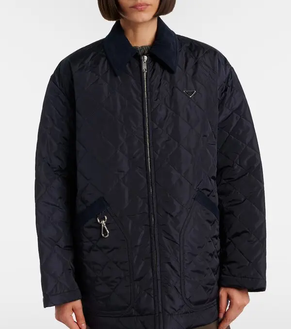 Prada Re-nylon Quilted Jacket