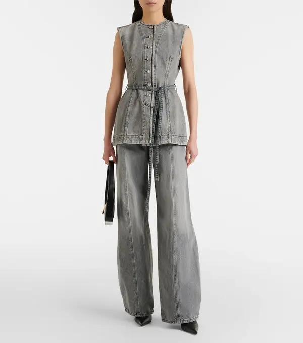 Sportmax Carezza Wide-leg Jeans