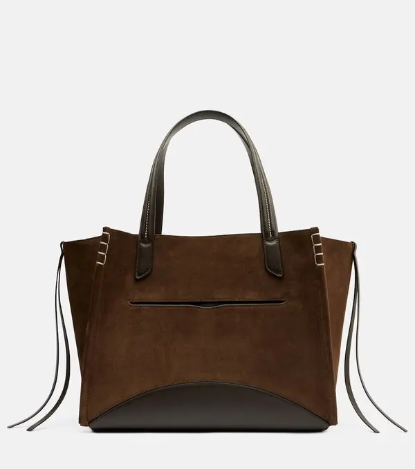 JW Anderson Suede Tote Bag - Brown