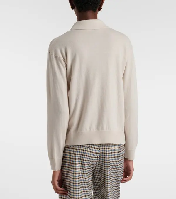 Max Mara Frisia Wool Polo Sweater - Beige
